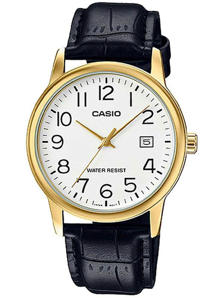 Кварцевые мужские наручные часы Casio Collection Mtp V002gl 7b2 с индикацией текущей даты