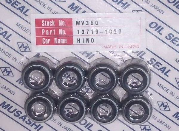 Колпачок маслосъёмный к-т 8шт. 01050057; MV350; AV6894-E0; W04D; H06C ...