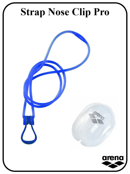 Зажим для носа с ремешком Arena Strap Nose Clip Pro купить по выгодной ...