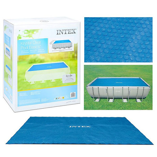 Плавающее термосберегающее покрывало для бассейна 378x186см, 28028 ...