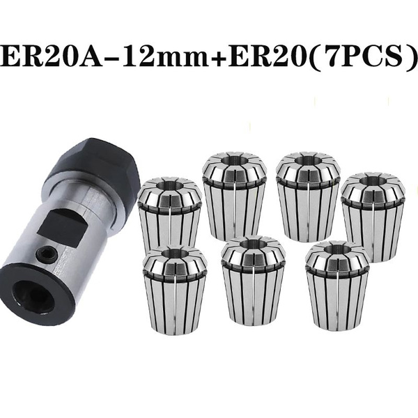 Цанга ER20A-12mm+ER20(7PCS) купить по выгодной цене в интернет-магазине ...