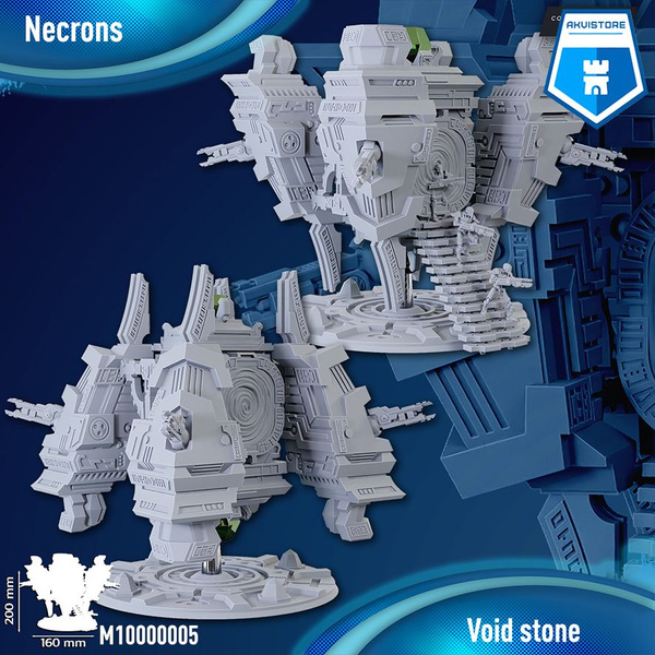 Некроны (Necrons) - Void stone 32 мм миниатюра 3D печать Warhammer ...