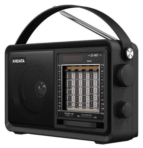 портативный радиоприемник XHDATA D-901 black купить по низкой цене с ...