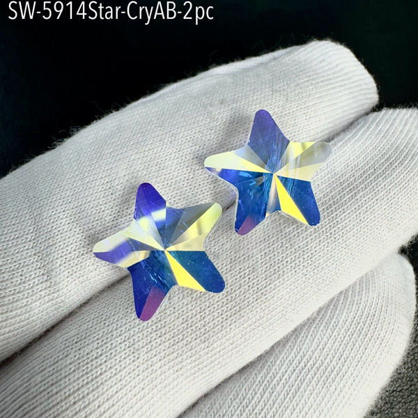 5914 Star Bead Swarovski 14мм - 2шт/уп. Бусина Звезда с горизонтальным ...