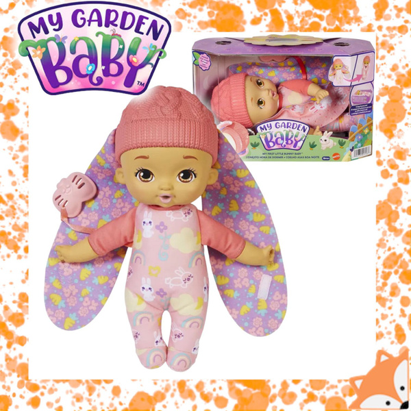 Кукла MY GARDEN BABY Кукла-зайка Розовая HGC10 - купить с доставкой по ...