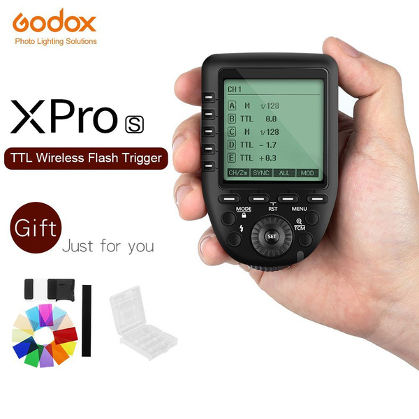 Передатчик Godox XPro-S Flash Trigger Xpro-S с 2.4G Wireless X System ...