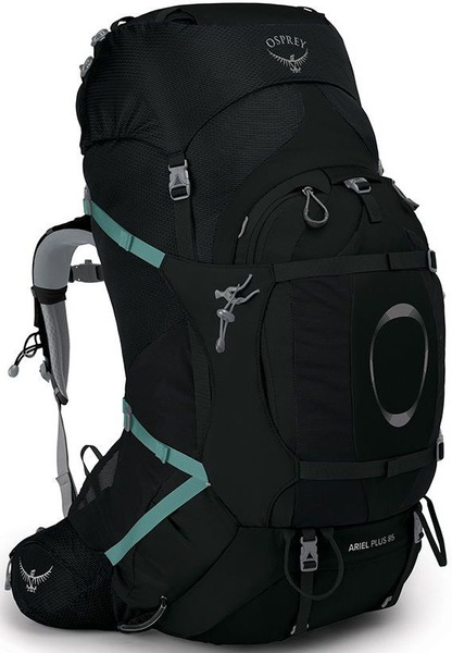Рюкзак туристический Osprey Рюкзак женский Ariel Plus 85 черный, 85 л ...