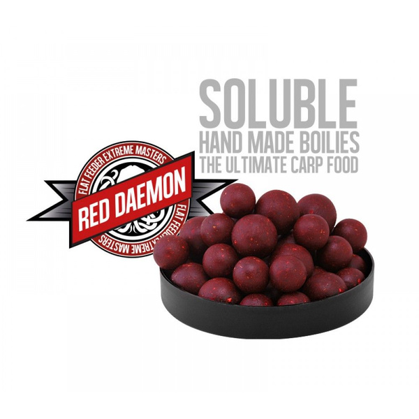 Пылящие бойлы FFEM Super Soluble Boilies HNV-Red Dаеmon (Специи), 16 ...