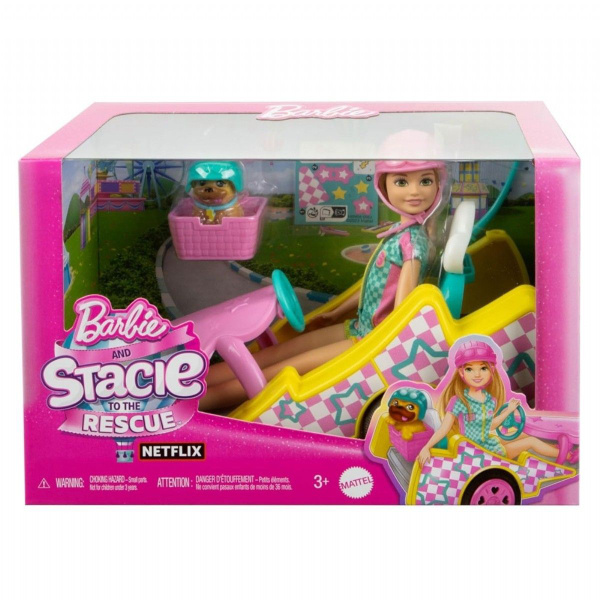 BARBIE Стейси занимается картингом игровой набор HRM08 - купить с ...