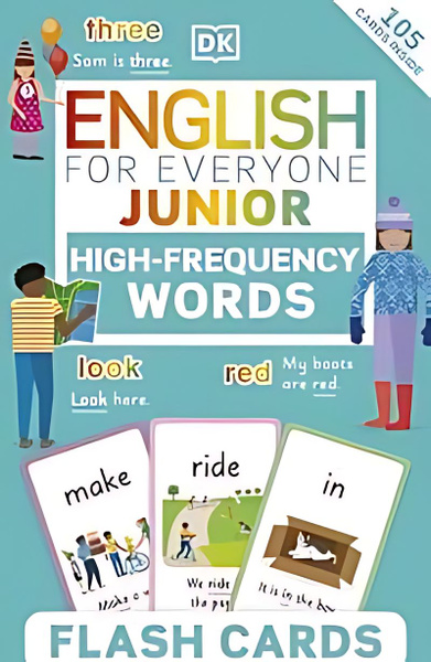 English for Everyone Junior : High Frequency Words Flash Cards - купить ...