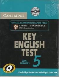Cambridge Key English Test 5 Self Study Pack (Student's Book with ...