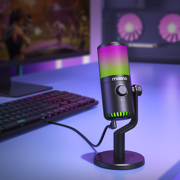 Игровой микрофон Maono DGM30 RGB конденсаторный USB-микрофон ...