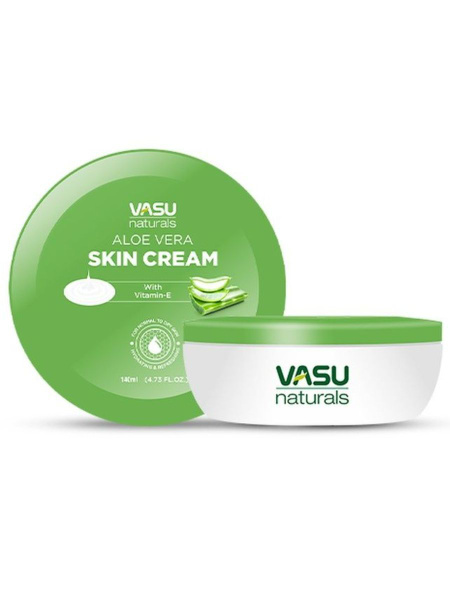 ALOE VERA Skin Cream With Vitamin-E, Vasu (АЛОЭ ВЕРА крем для кожи с ...