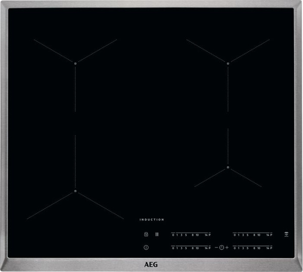 Встраиваемая индукционная варочная панель AEG IKB64431XB, независимая ...