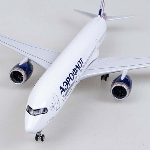 TOP TOY 1/144 Модель самолета 47 см, с шасси, Airbus A350-900, Аэрофлот ...