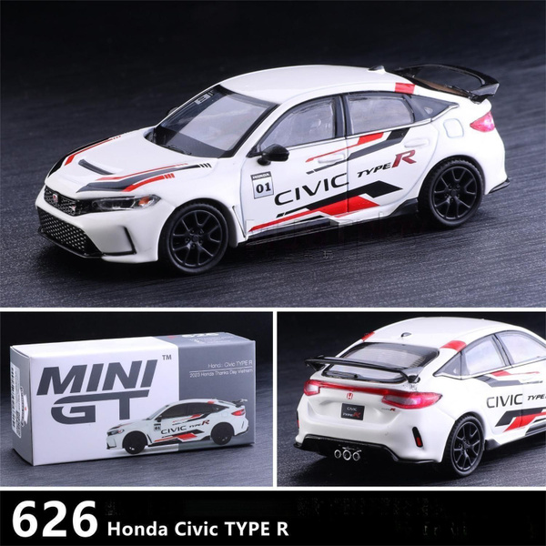 Характеристики Машинка TSM Mini GT 1/64 #626 Honda Civic Type R 2023 ...