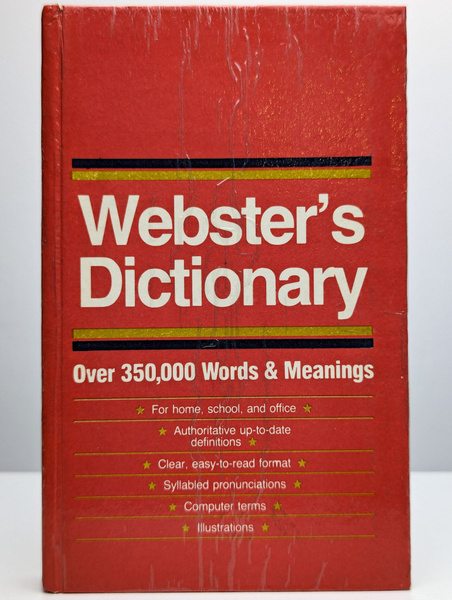 Webster's Dictionary: Over 350,000 Words & Meanings - купить с ...