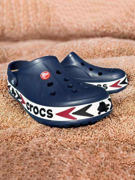 Сабо Женский, Мужской Crocs синий EVA 4, размер 37, 38 Сквозная ...