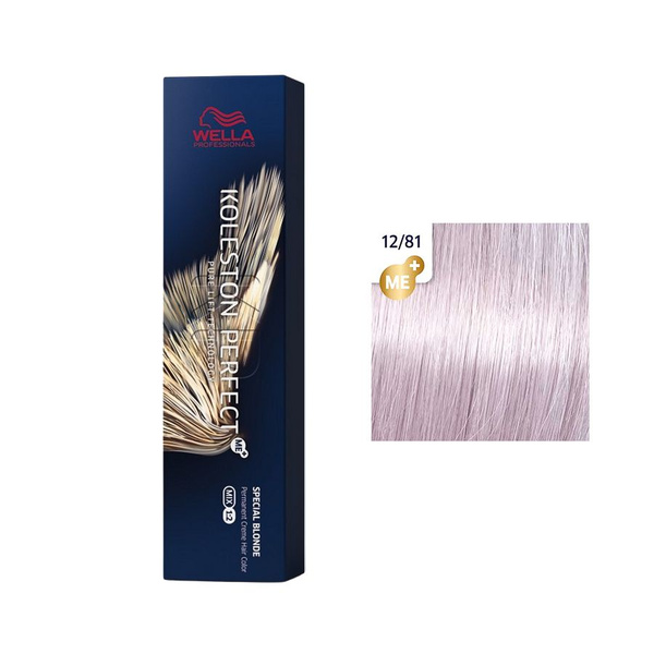 Wella Koleston Perfect ME+ 12/81 - Стойкая краска белое золото 60 мл ...