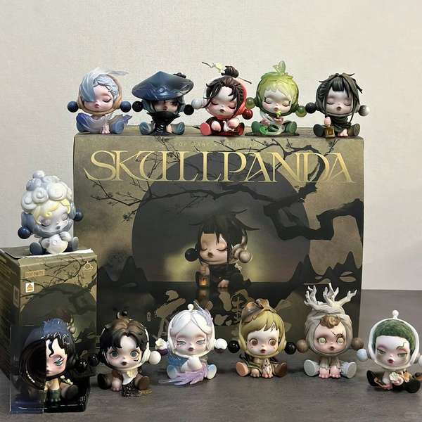 ПОП МАРТ. Коллекционная фигурка Skullpanda City of Night POP MART ...