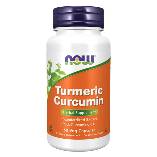 NOW Curcumin Extract, Куркумин 665 мг - 60 капсул массой 850 мг ...