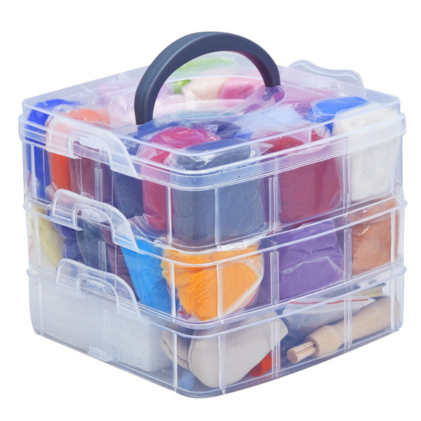 Набор для валяния игрушек из шерсти купить на OZON по низкой цене ...