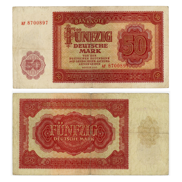 Купюра, Германия, 1955 год, 1 шт - купить по выгодной цене в интернет ...
