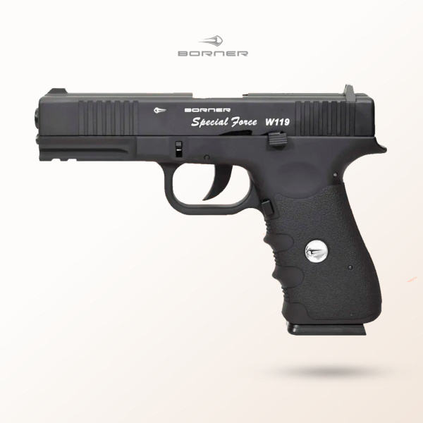 Пневматический пистолет Borner 1) BORNER_airgun_W119 (Glock 17 ...