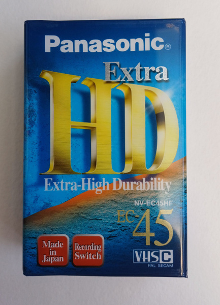 Видеокассета для видеокамеры формата VHS-C Panasonic HD Extra EC-45 (NV-EC45HF) купить на OZON ...