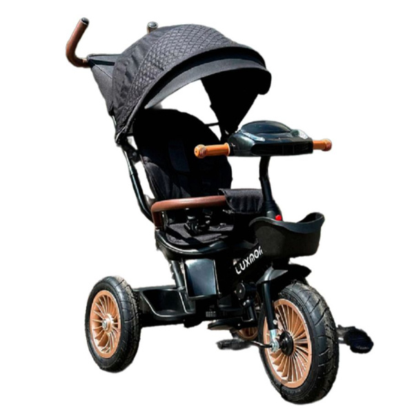 Велосипед 3-колесный LUXMOM 5388 черный - купить с доставкой по ...