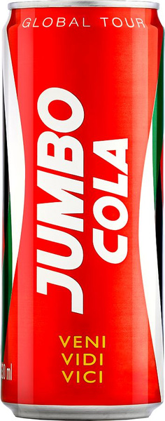 Газированный напиток Jumbo Cola 0,33 л, ж/б, 12 шт - купить с доставкой ...