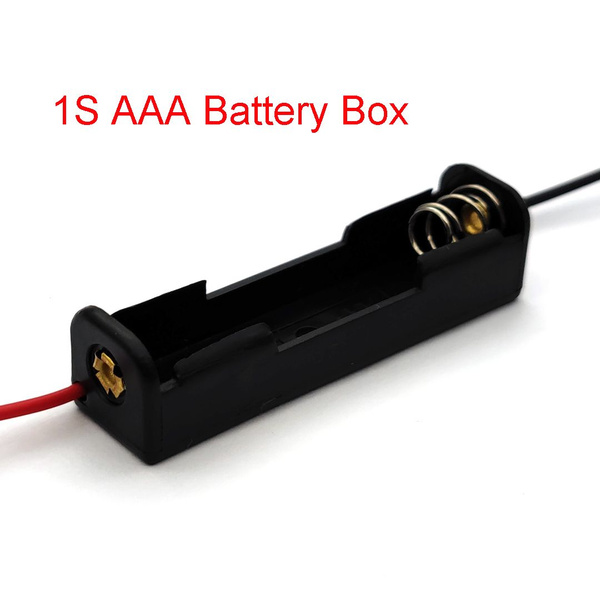 1x 2x 3x 4x AAA Battery Box Case Holder с проводными выводами Бок о бок ...