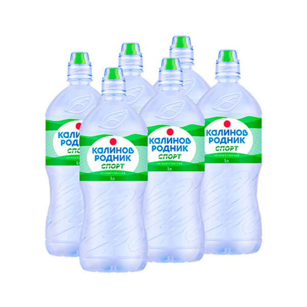 Калинов Родник Вода негазированная Спорт, 1 л, 6 шт - купить с ...