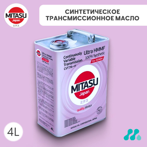 Масло трансмиссионное MITASU MULTI MATIC FLUID, 4 л - купить по ...