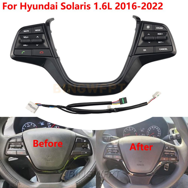 Кнопки круиз контроля / лимитера / мультимедиа для Hyundai Solaris 2 ...