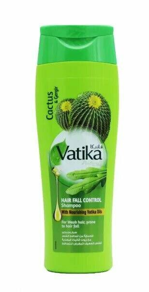 Vatika CACTUS AND GERGIR Hair Fall Control Shampoo, Dabur (Ватика ...