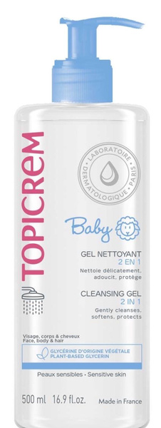 TOPICREM BABY Нежный очищающий гель, 500 мл купить на OZON по низкой ...