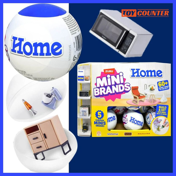 2 Игровой набор шар-сюрприз ZURU 5 SURPRISE Home mini brands Surprise ...