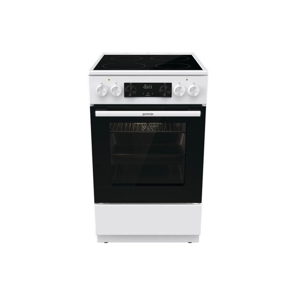 Плита электрическая Gorenje GEC5C61WG, стеклокерамика, белый - купить ...