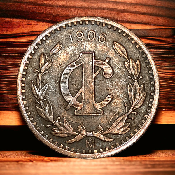 Монета Мексика 1 сентаво 1906 года. Орел с добычей - купить в интернет-магазине OZON с быстрой ...