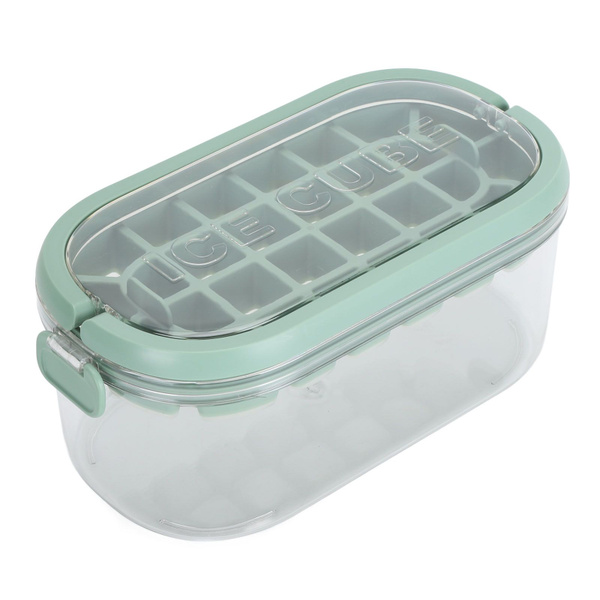 Лоток для кубиков льда Мягкое дно Свеже-зеленый 2-ярусный набор (54 ...