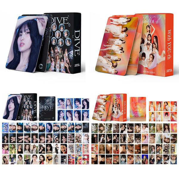 K-POP Kарточки TWICE 55 шт. TWICE альбом DIVE Карты Кпоп LOMO Открытки Твайс With You-th Плакат ...