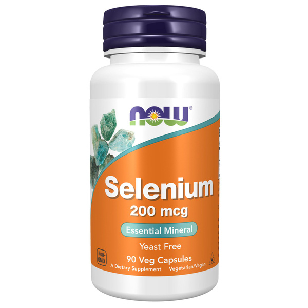 NOW Selenium 200 mcg, Селен, 90 капсул - купить с доставкой по выгодным ...