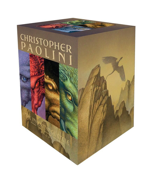 Inheritance Cycle 4 Book Set Eragon Eldest Brisingr Inheritance купить с доставкой по