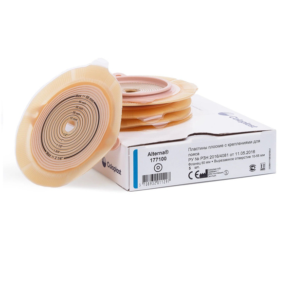 17710 Пластины плоские Coloplast фл. 60 мм, 5 шт купить на OZON по ...