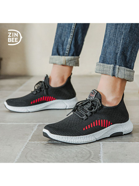 Кроссовки Мужской ZinBee Бег, размер 40 Демисезон Без каблука купить c доставкой на OZON по ...