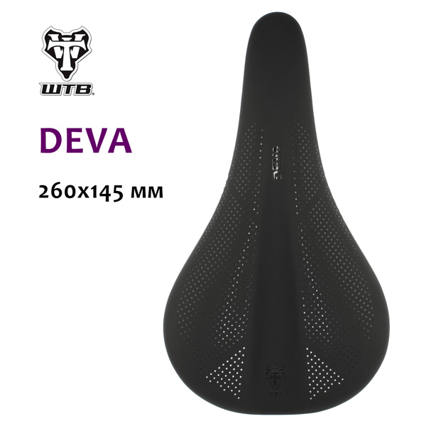 Седло велосипедное WTB Deva 260x145 Medium Steel - купить с доставкой по выгодным ценам в ...