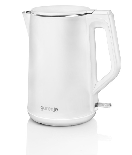 Купить электрический чайник Gorenje K15DWW, Металл/пластик по низкой ...