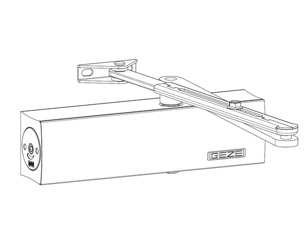 GEZE TS2000 NV BC EN2-4 черный RAL9005 в комплекте со стандартным рычагом купить на OZON по ...