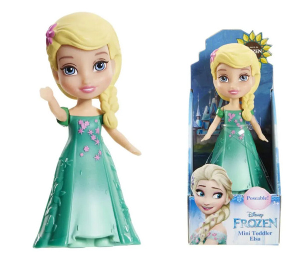 Фигурка Эльза Холодное сердце Disney Frozen 9 см + подвижные ручки ...